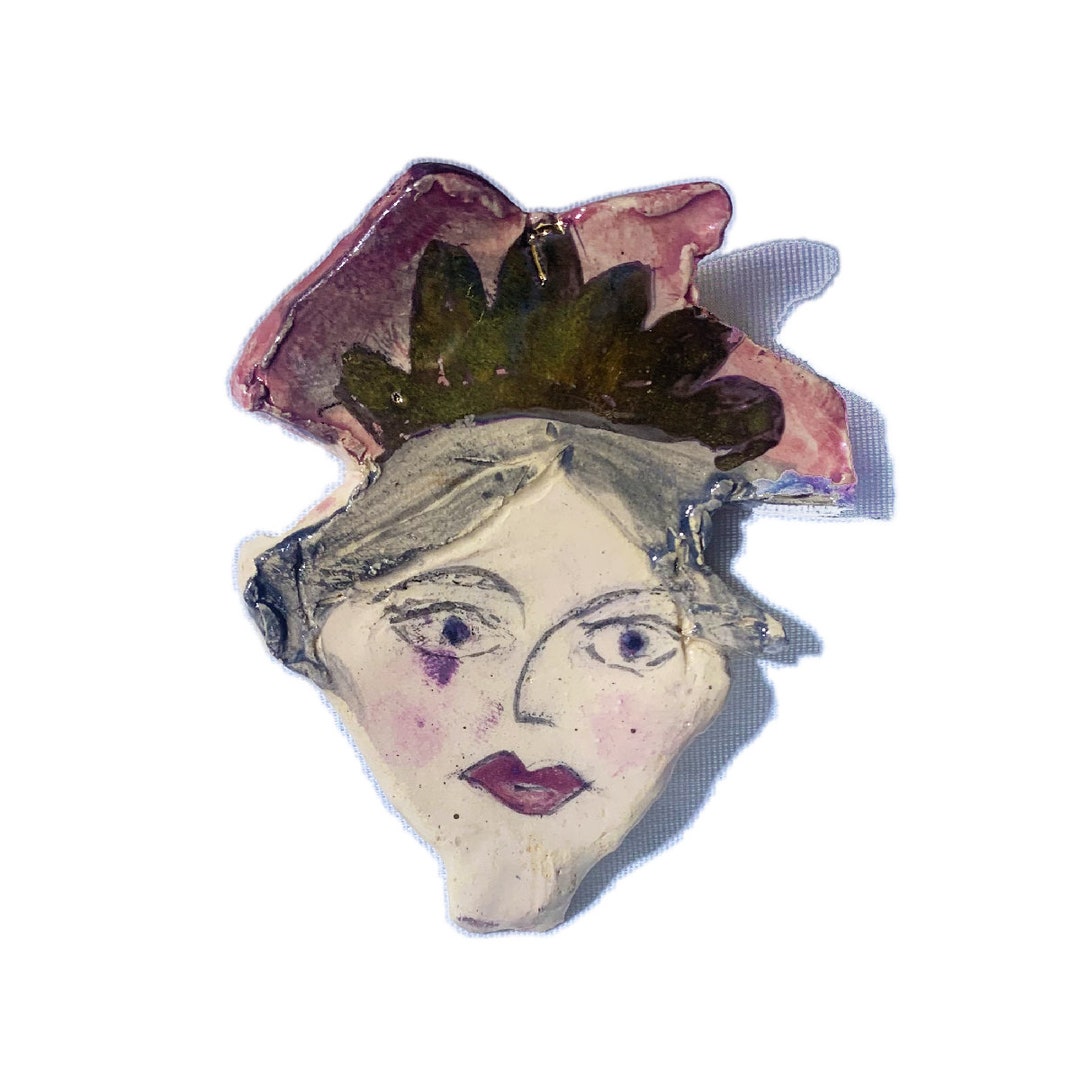 Queen Esther Brooch 4 Hand Formed From Clay Hewn in the Land - Etsy