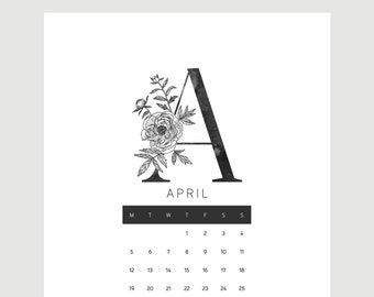 Month Cover Pages - Etsy