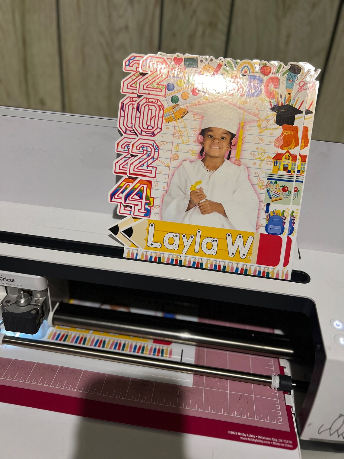 Custom Pre-k Grad Fans, Graduation Fans, Head on a Stick, Custom Face ...