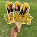 Custom Grad Fans, Graduation Fans, Head on a Stick, Custom Face Fans ...