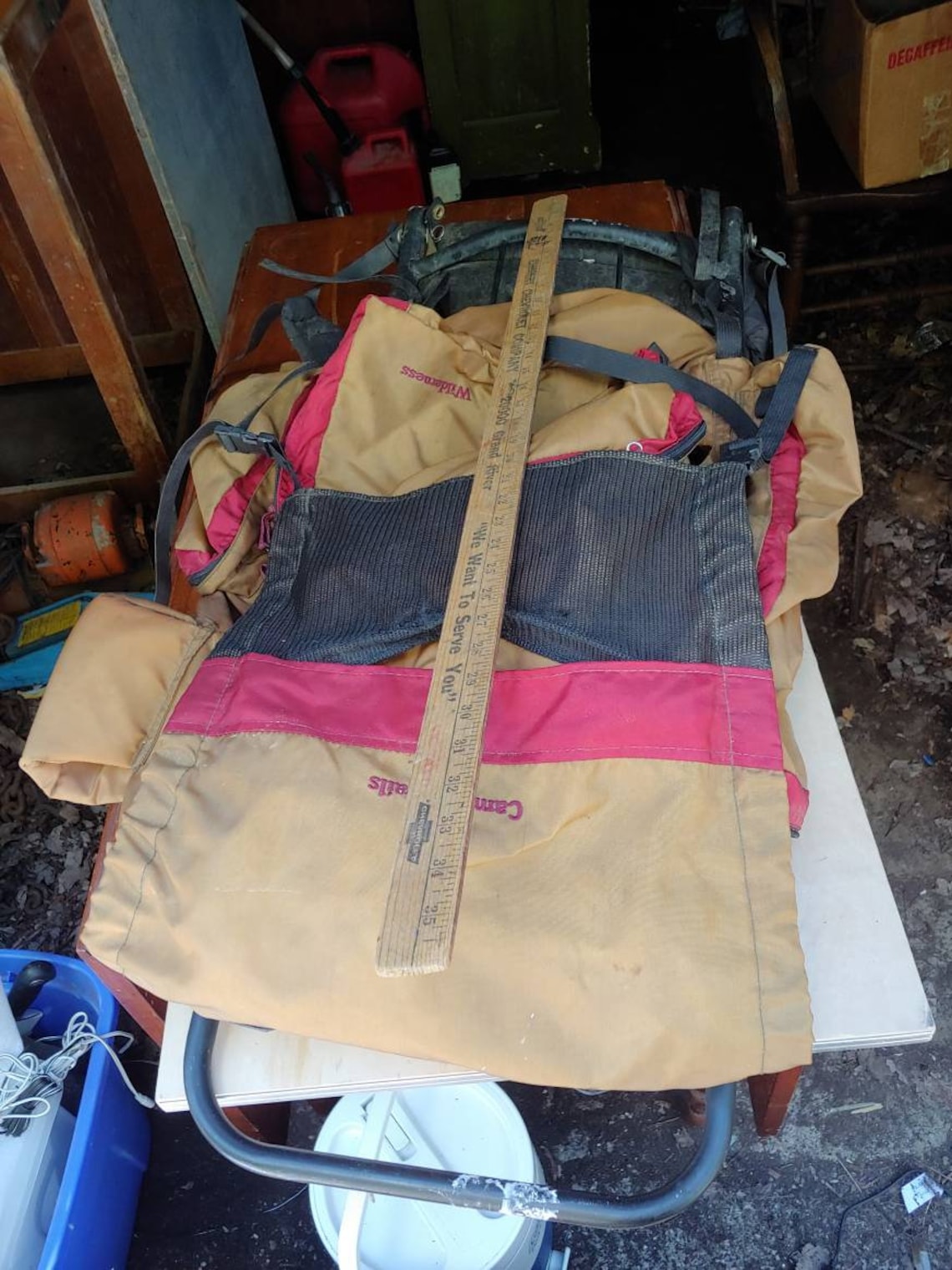 Vintage backpack aluminum frame 1980s travel hiking hikers | Etsy