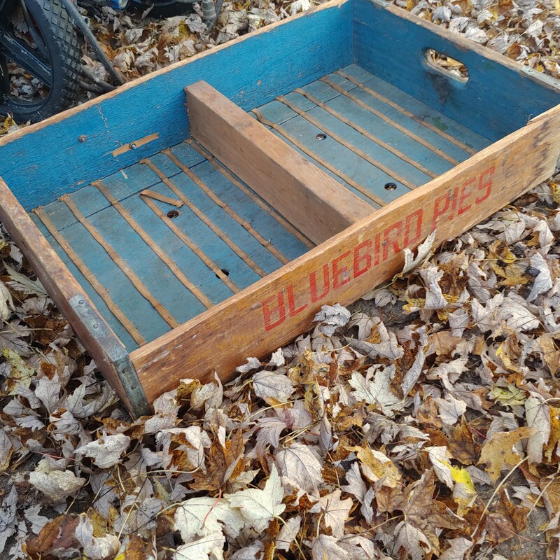 Antique Wood Crate - Etsy