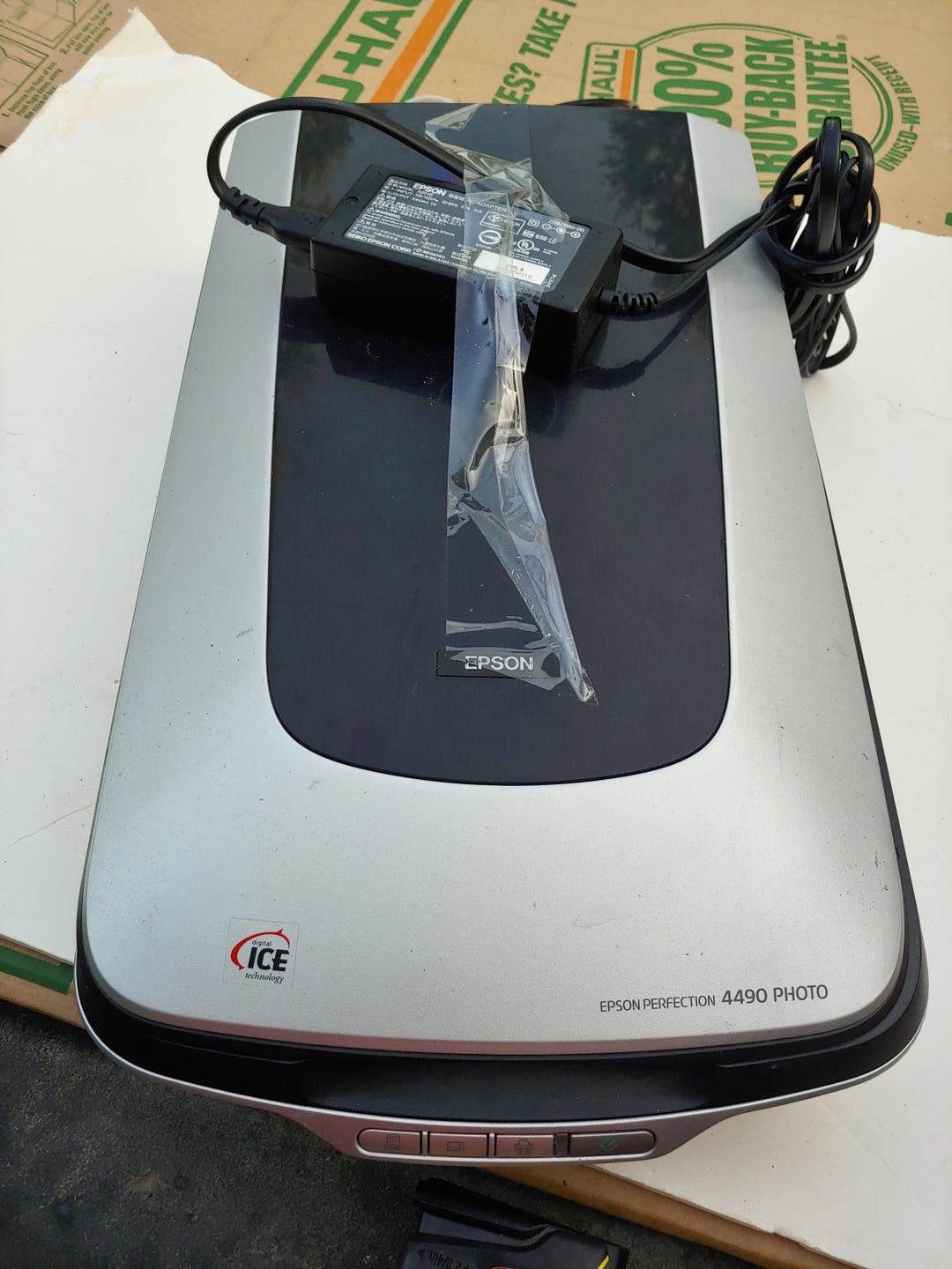 Epson Perfection 4490 Photo Flatbed Scanner Works With Power Adapter - Etsy
