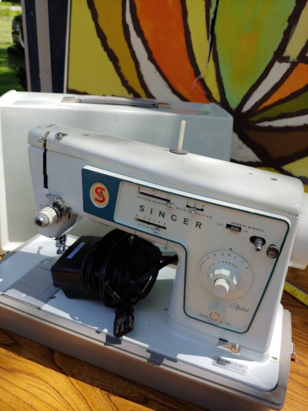 Singer Zig Zag Seewing Machine Model 466 Made in Great Britian Circa ...