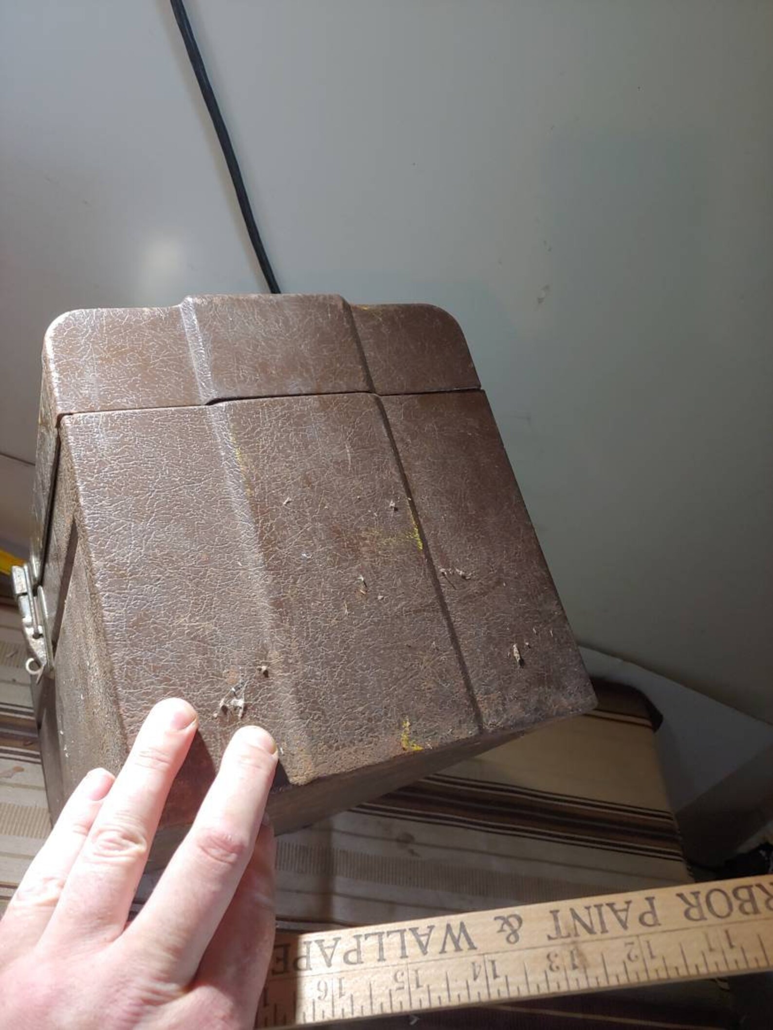 Vintage toolbox tackle box metal tackle box Metal tackle box | Etsy