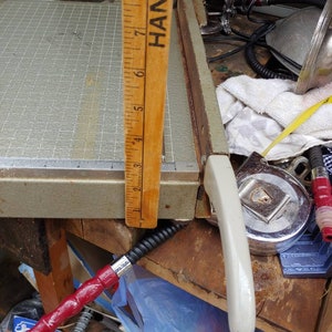 Vintage Simon Omega Paper Cutter Mid Century Gray Model No2 Industrial ...