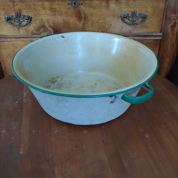 Enamel Wash Tub - Etsy