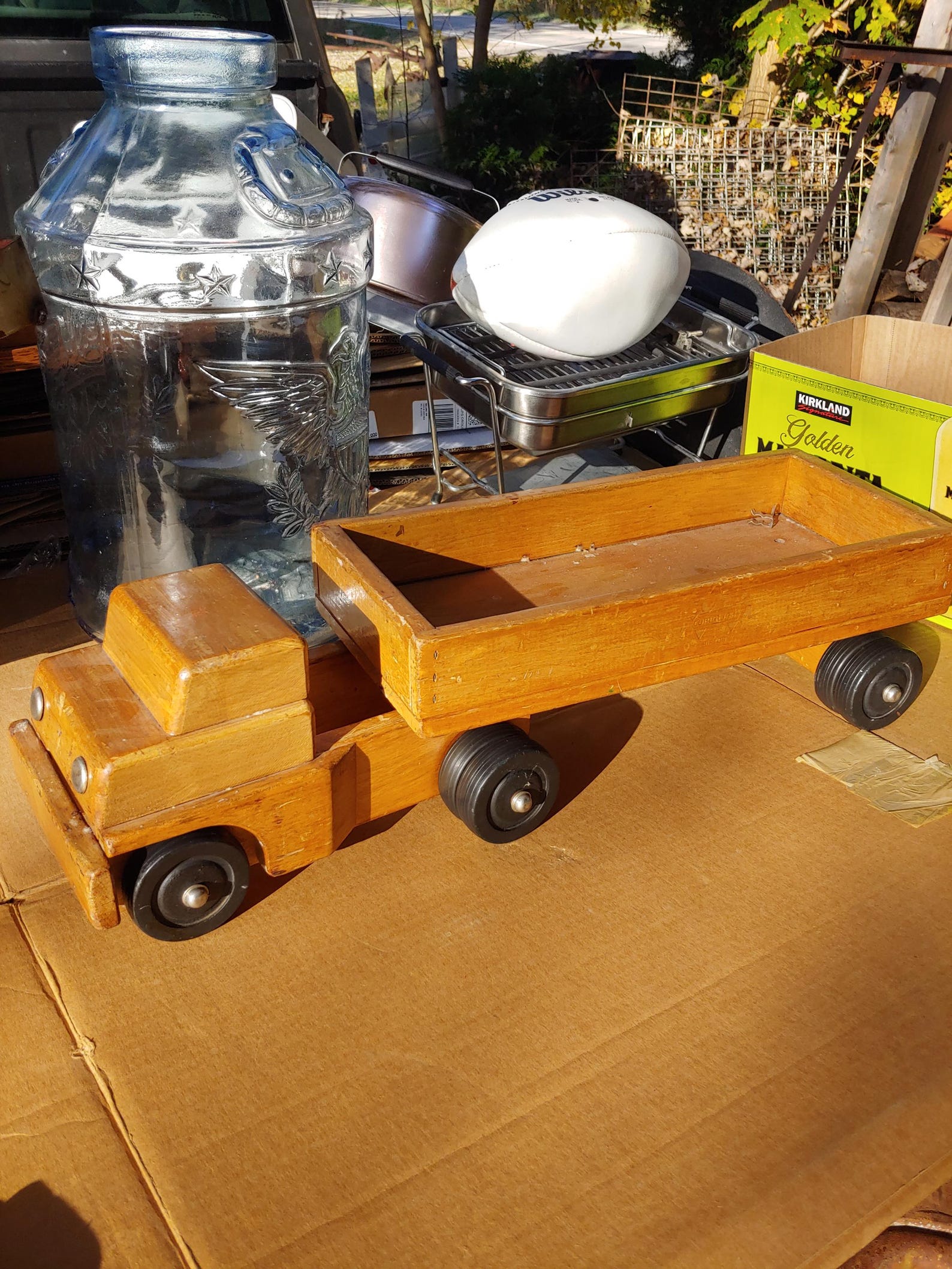 Community Playthings of NY Wooden Semi Truck Vintage 1950s 2 Piece 28 ...
