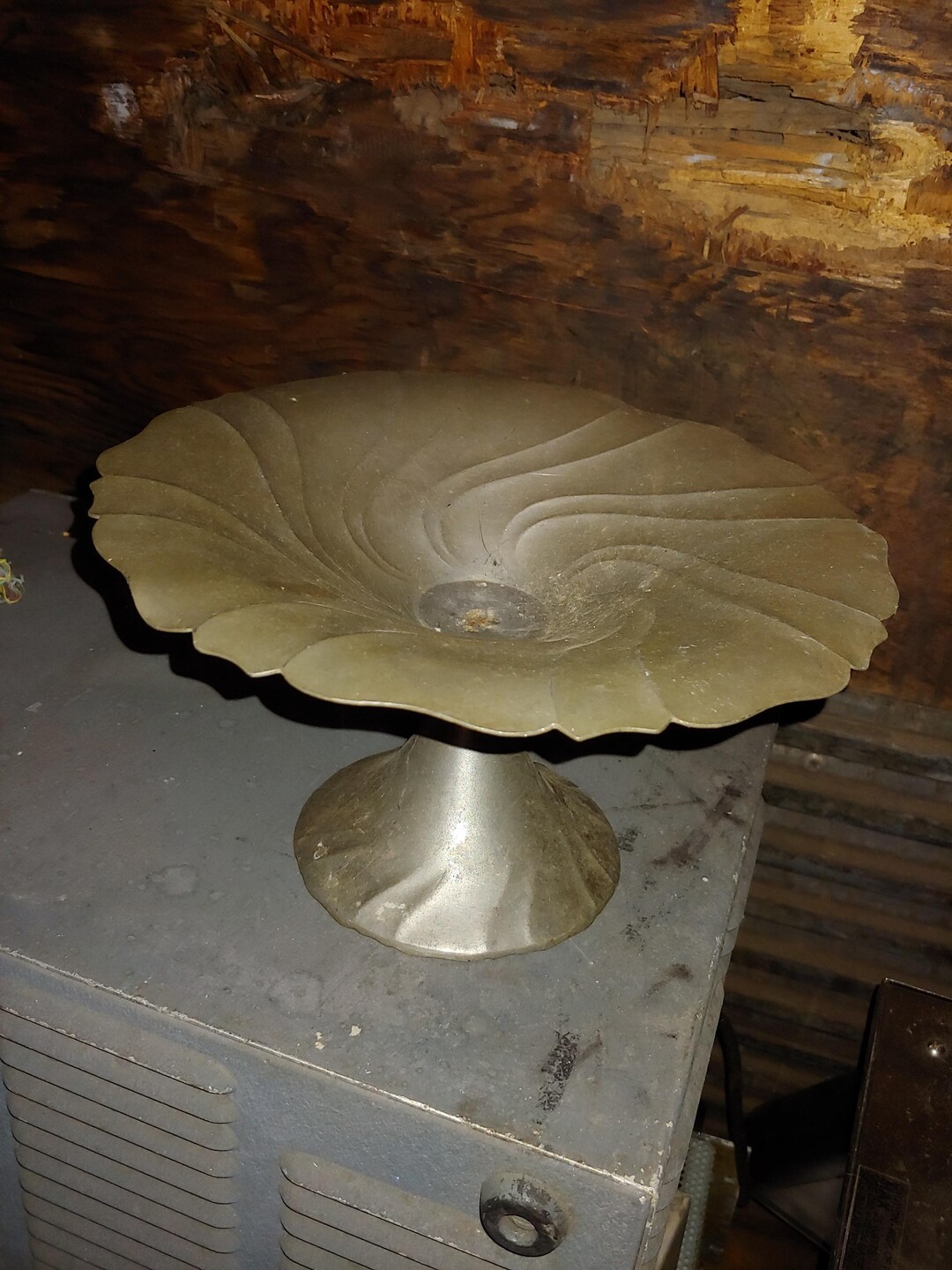 1930s Art Deco Vintage Insico Pewter 575 9 Wavy-swirl Compotes on ...