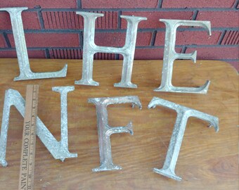 Large Metal Letters - Etsy