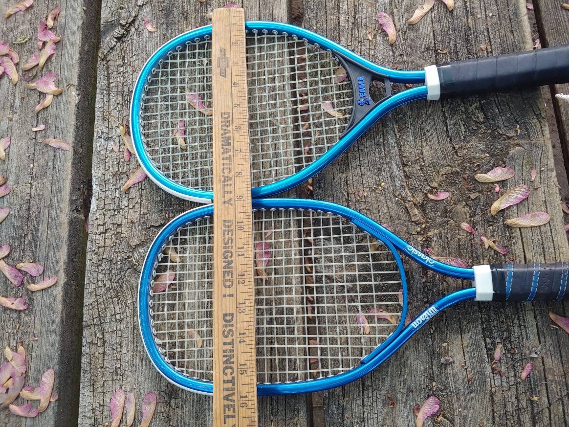 2 1970s Leach eagle Racquetball Racket blue Leach San Diego | Etsy