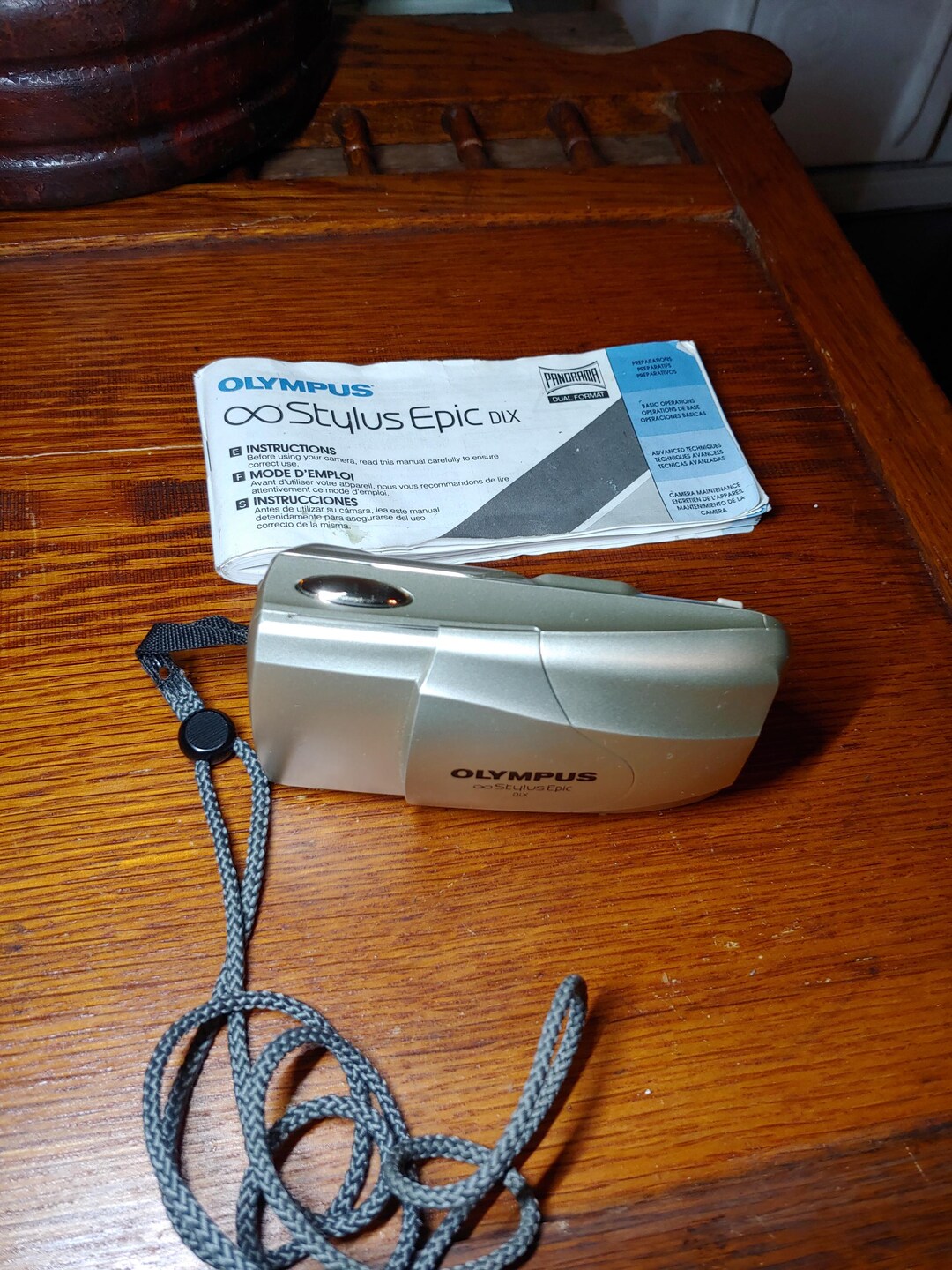 Olympus Stylus Epic DLX 35mm Point Shoot F2.8 AF Film Camera Compact ...