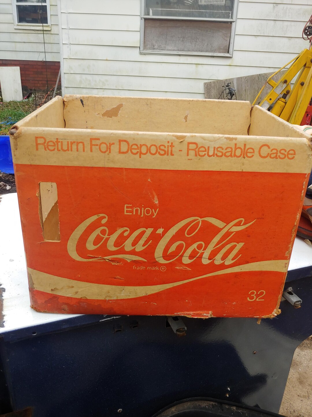 Vintage 60's Coca Cola Soda Pop Cardboard Plastic Coated Wired Framed ...