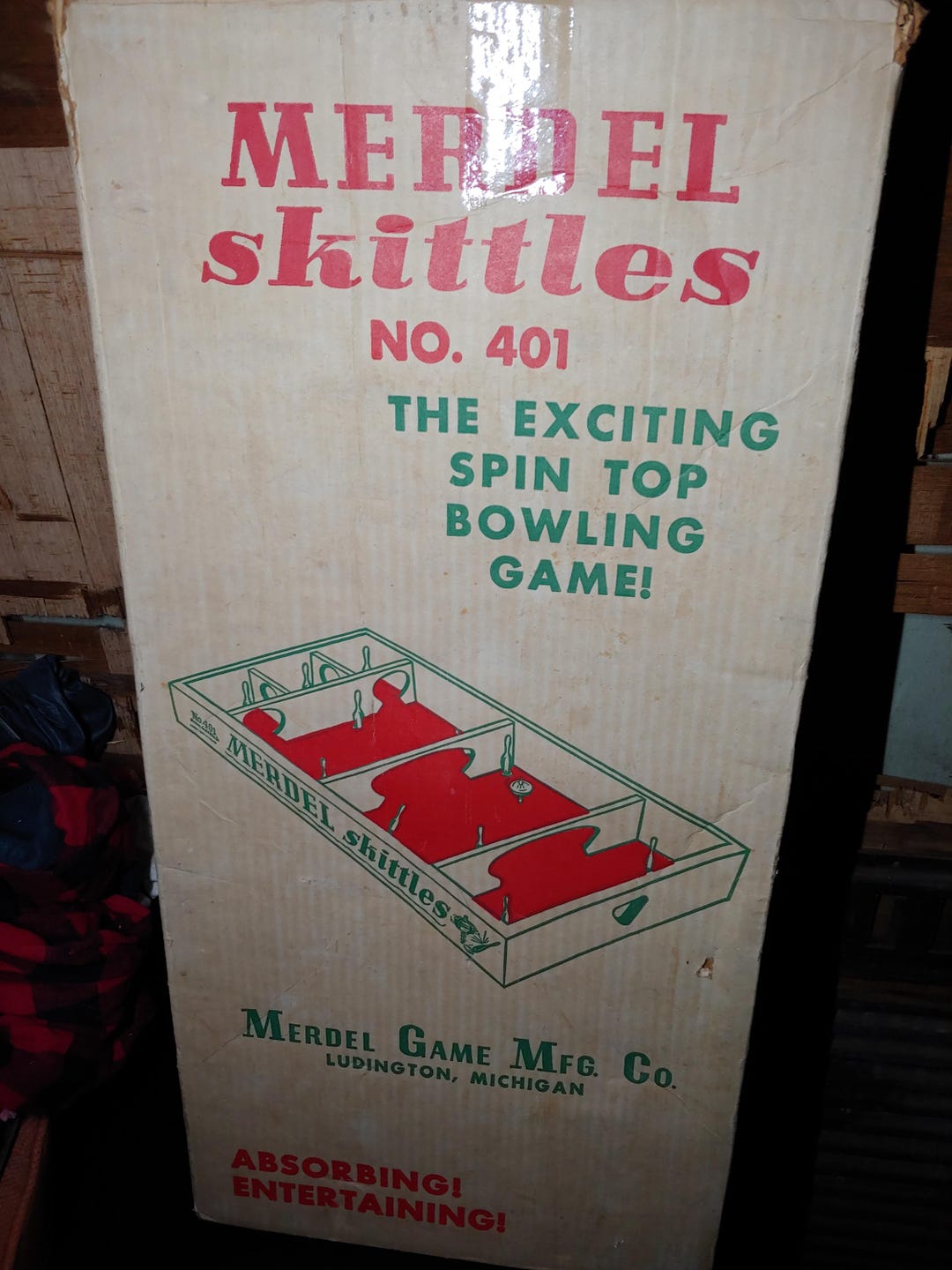 Vintage Merdel Skittles Hardwood Model No. 401 1960 - Etsy