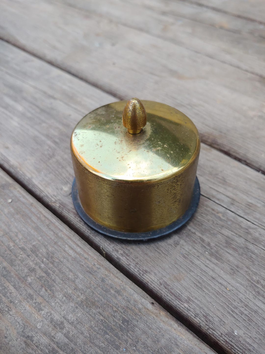 Vintage Brass Desktop Stamp Roll Dispenser K & Mc D Inc Roseland, NJ - Etsy