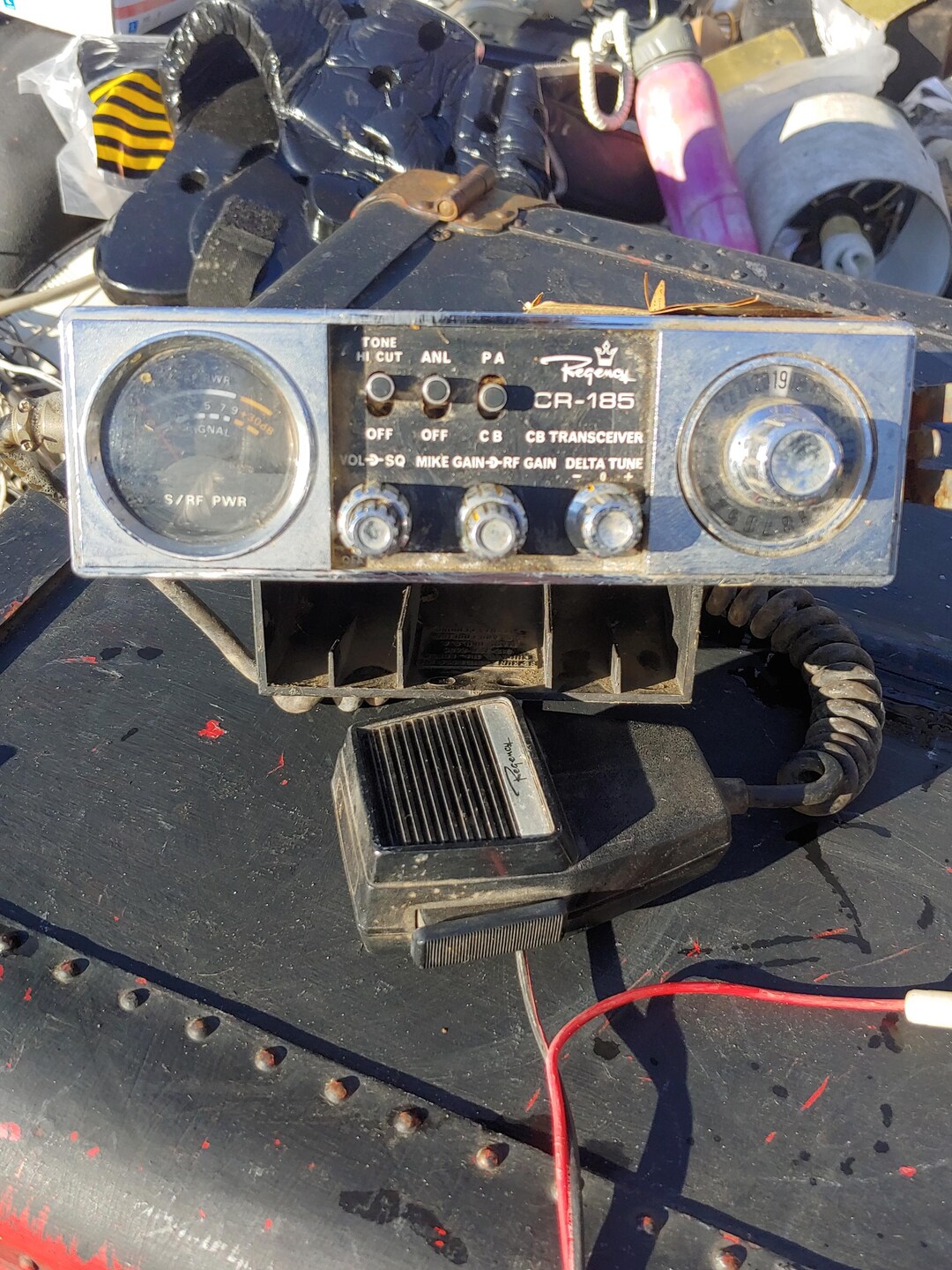 Vintage Regency CR-185 CB Transceiver With Mount Bracket - Etsy