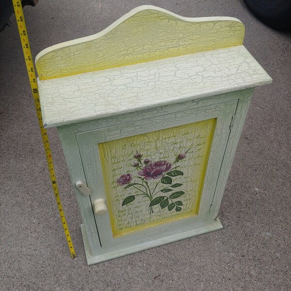 Shabby Chic Wall Cabinet - Etsy