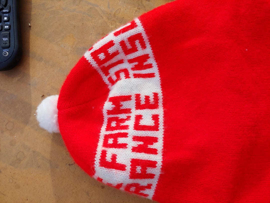 Vintage State Farm Insurance Car Auto Home Life Pom Beanie Knit Ski ...