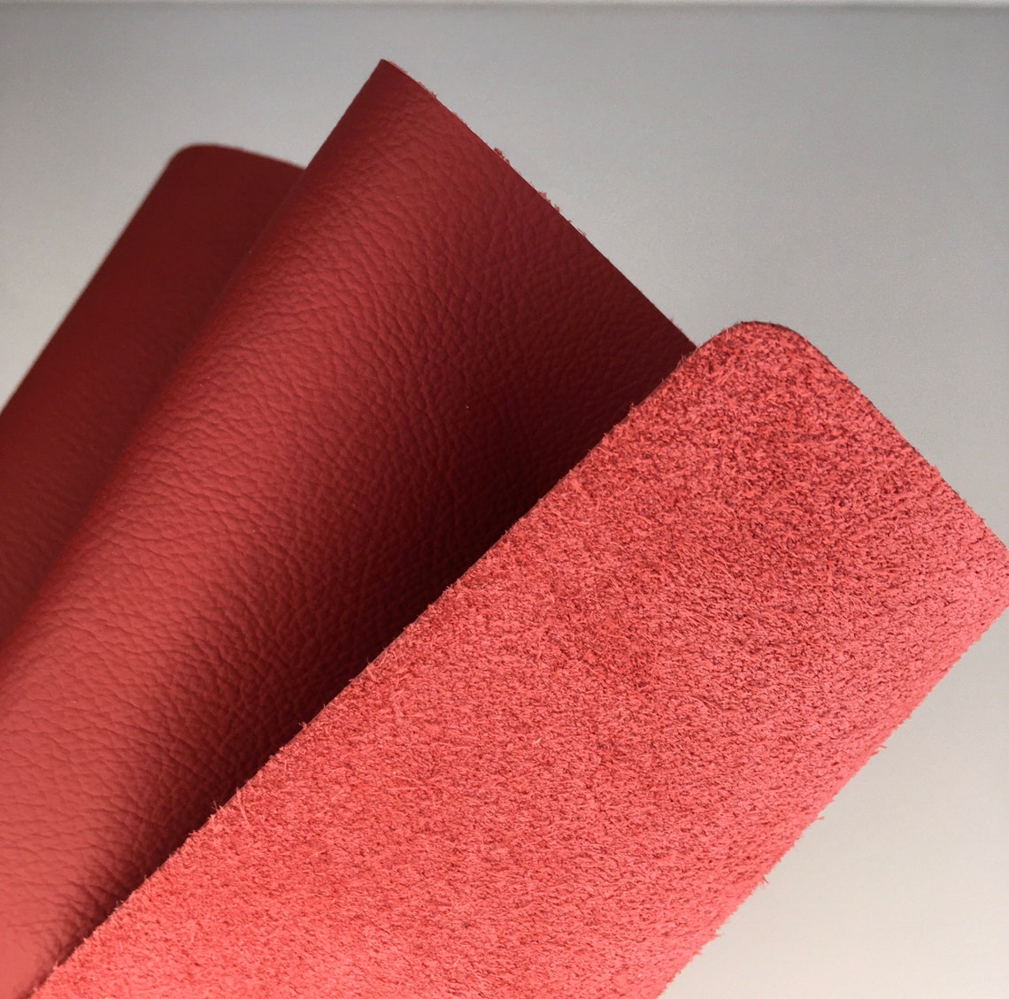 Leather sheets Genuine leather Leather pieces Natural leather | Etsy