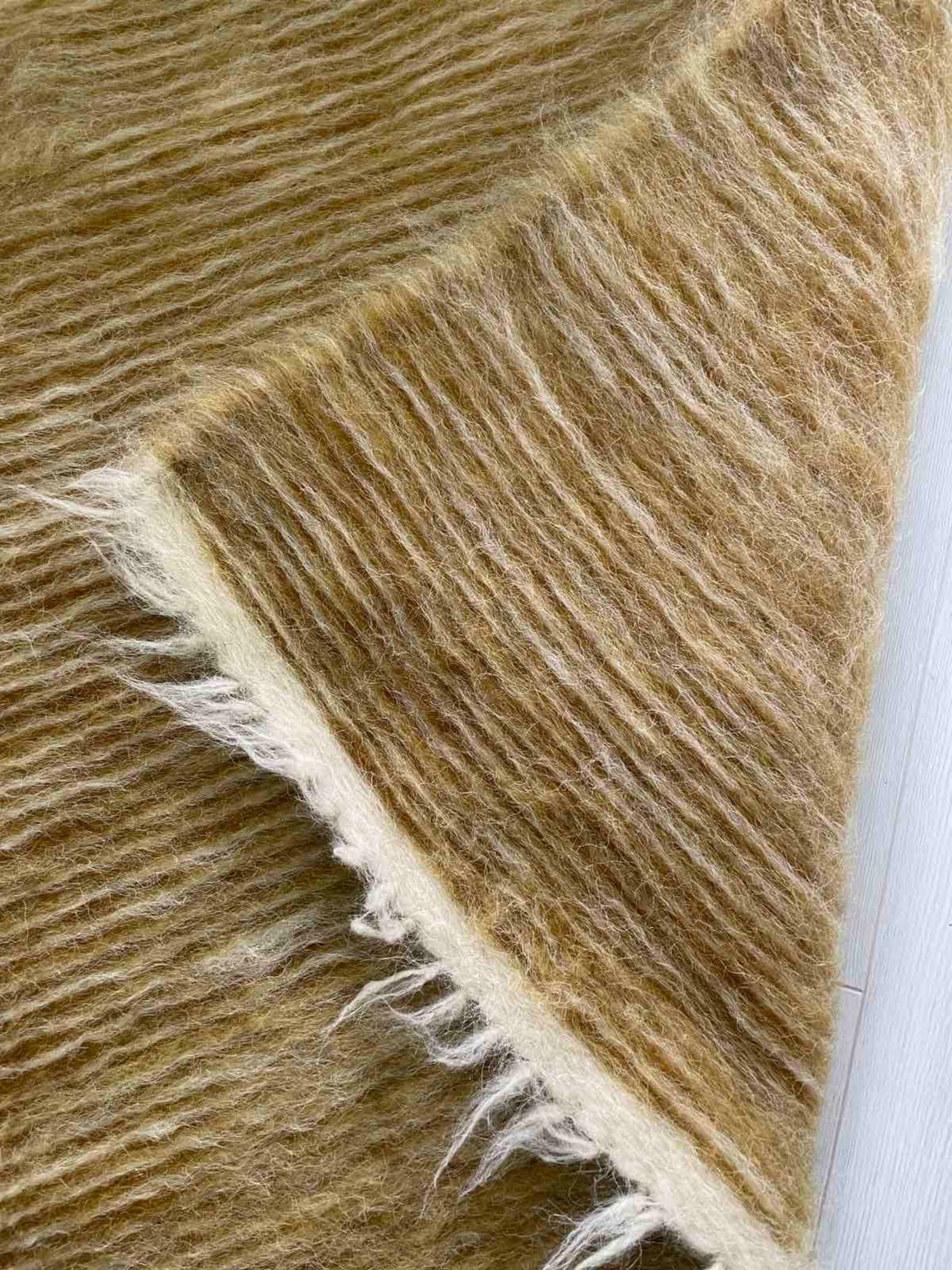 Handmade Sheep Wool Blanket, Natural Wool Blanket, Traditional Weaving ...