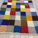 Hutsul Wool Blanket Lizhnyk, Throw Blanket, Woven Wool Art, Bedspread ...