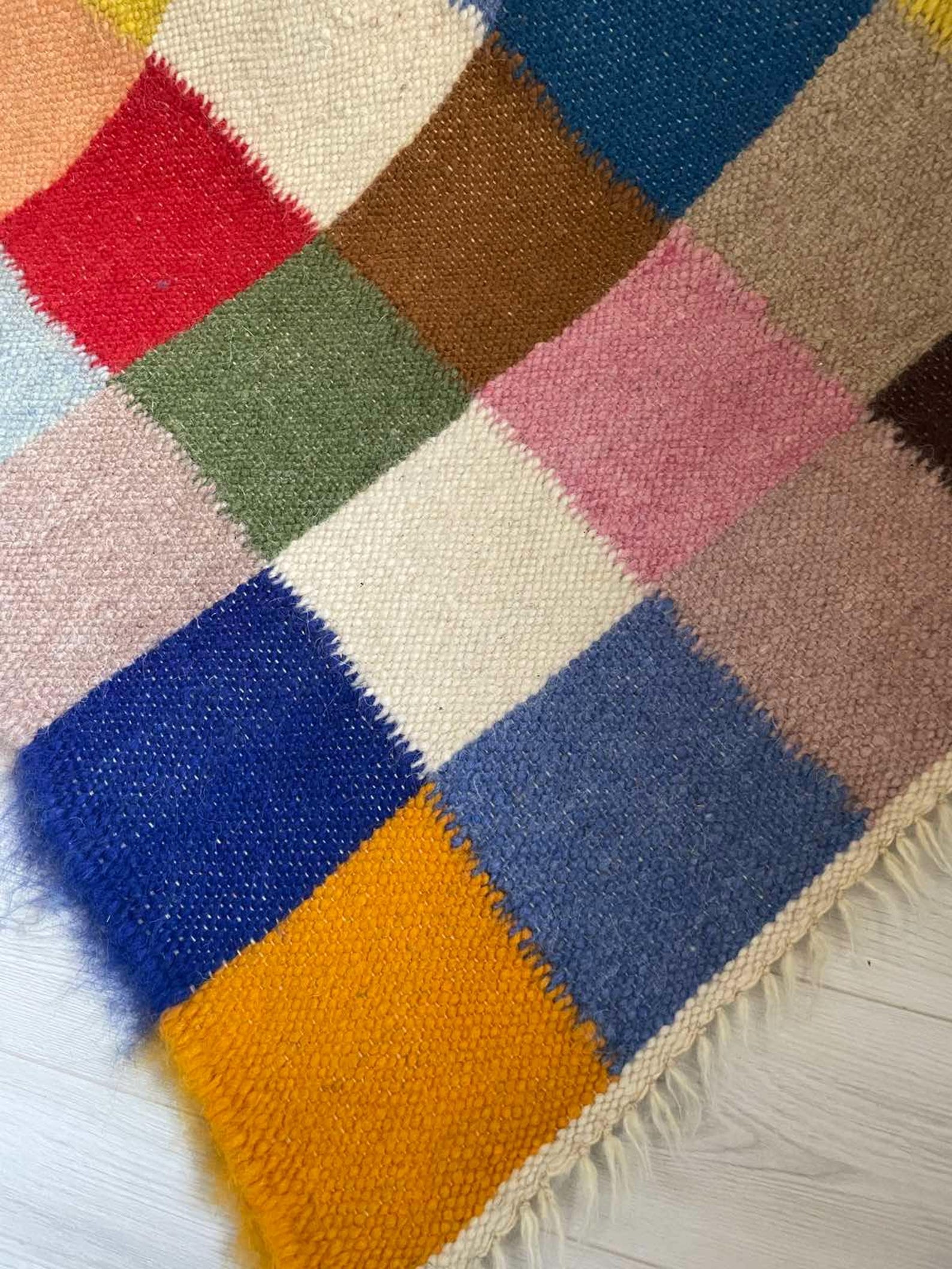 Hutsul Wool Blanket Lizhnyk, Throw Blanket, Woven Wool Art, Bedspread ...
