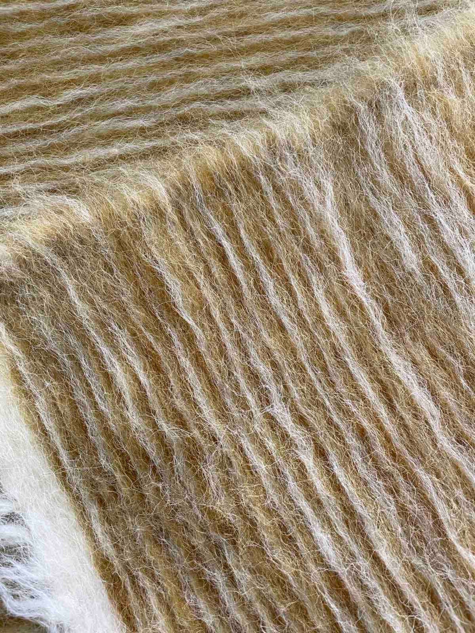 Handmade Sheep Wool Blanket, Natural Wool Blanket, Traditional Weaving ...