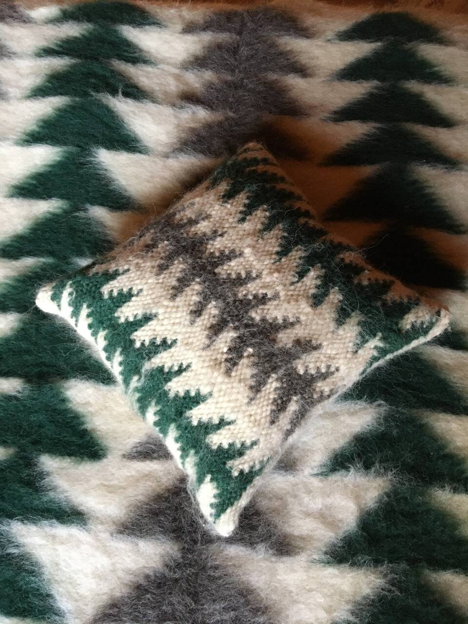 Wool Pillow, Natural Comfort and Support, Decorative Wool Pillow, Add ...