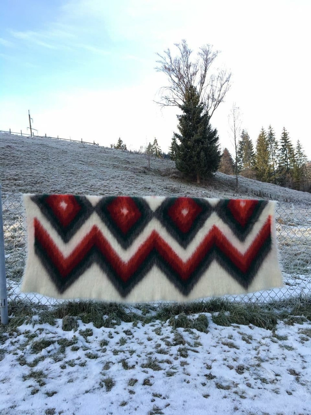Soft Throw Blanket, Traditional Handmade Wool Blanket, Wool Blanket ...
