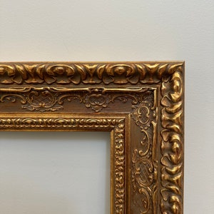 Pick Your Size Extra Large Ornate Gold Frame Traditional Ornate Gold ...