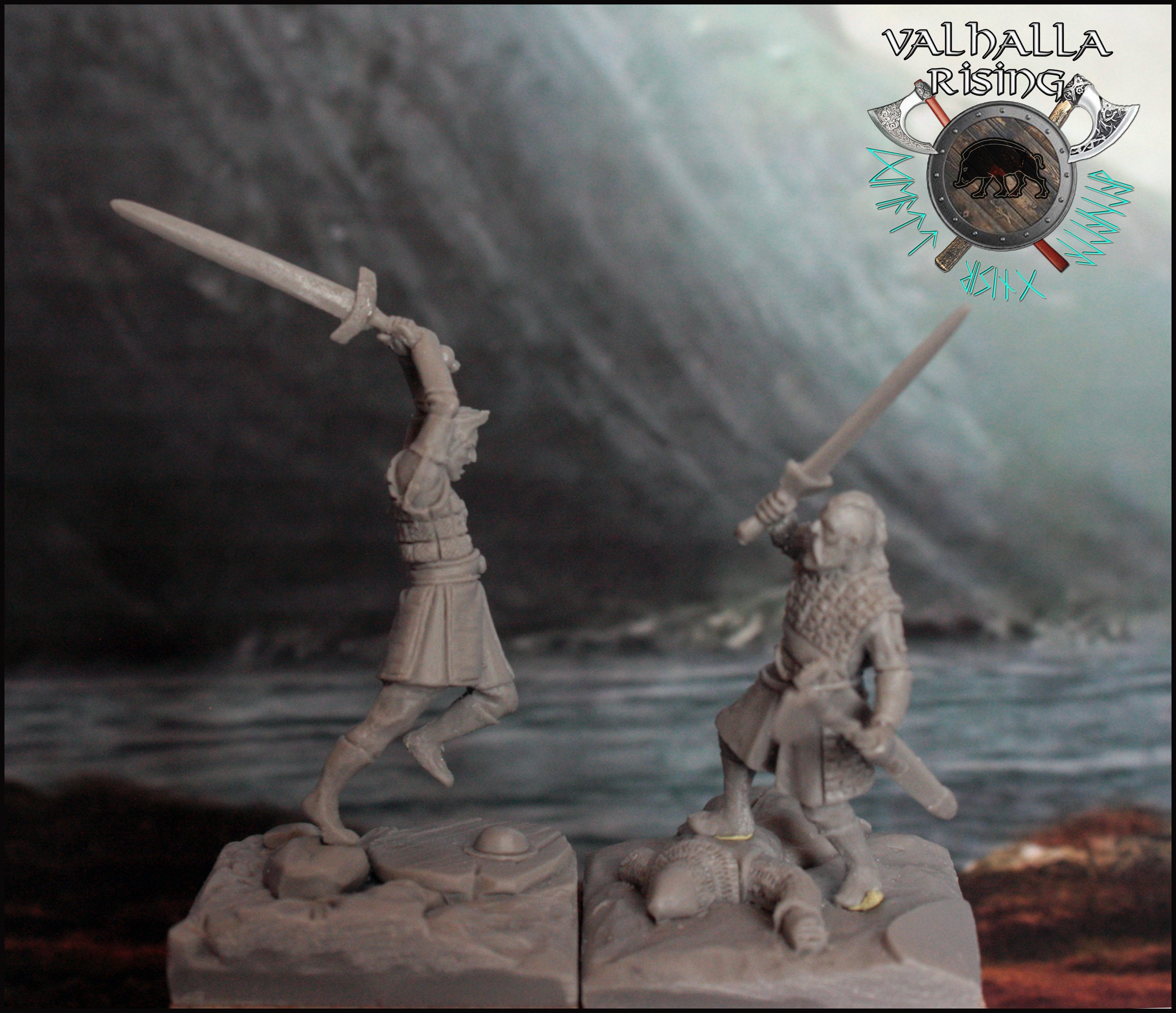 Pack Viking Figurines Torstein and Warrior Priest Scale 32mm - Etsy UK