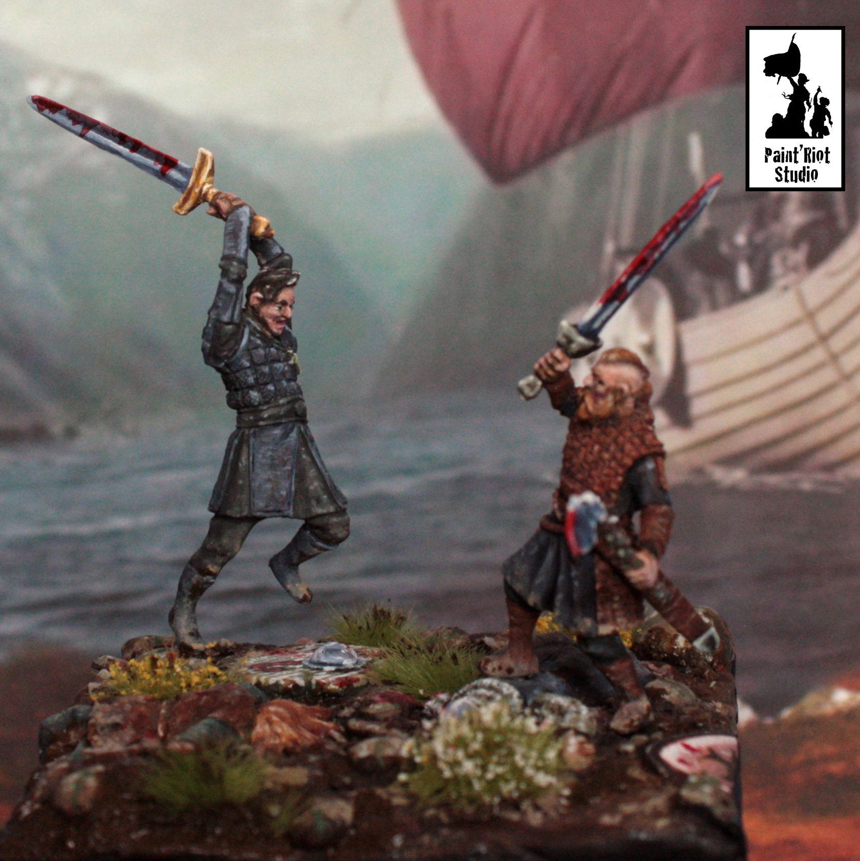 Pack Viking Figurines Torstein and Warrior Priest Scale 32mm - Etsy UK