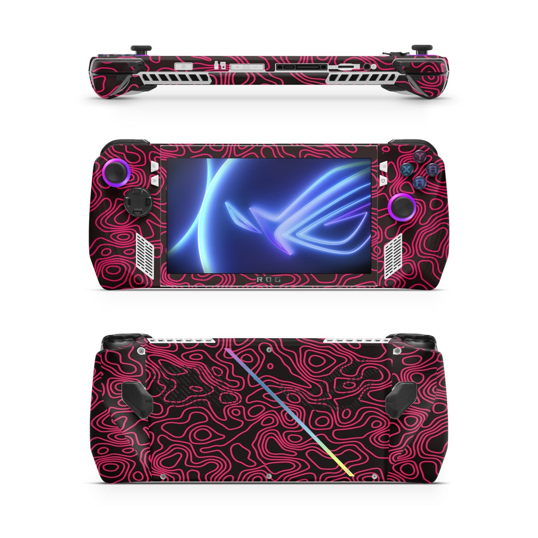 Pink Stripes Skin Asus Rog Ally Skin Portable Game Console - Etsy