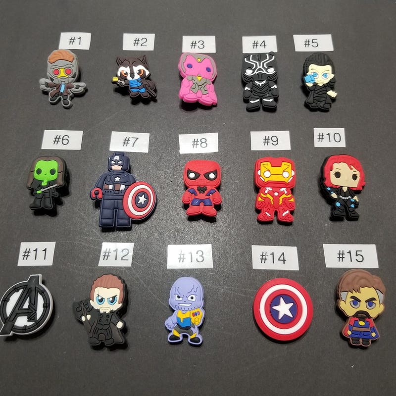 Marvels Charms - Etsy