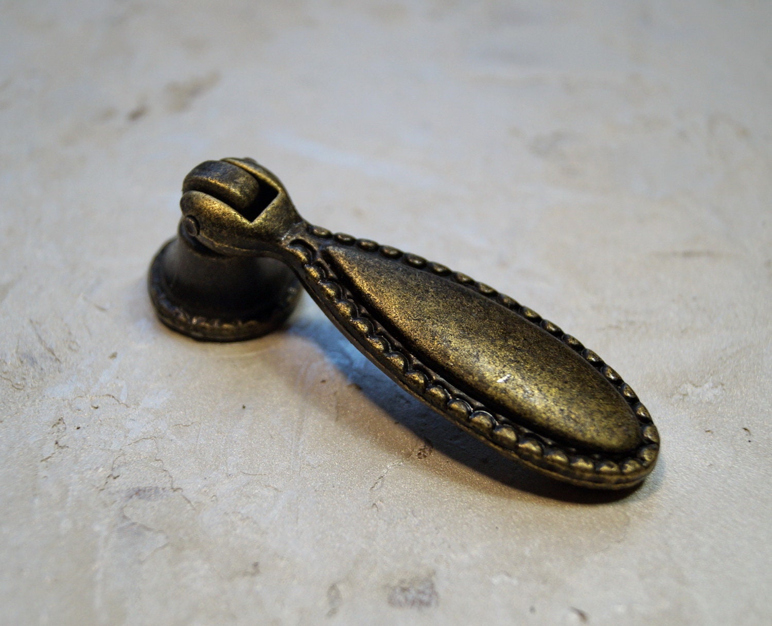 Vintage Dresser Handles Antique Drawer Pulls Old Bronze | Etsy