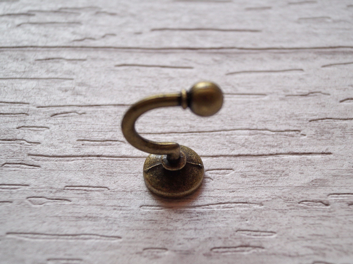 1.3 Brass Key Hooks Small Decorative Hook Key Hanger - Etsy