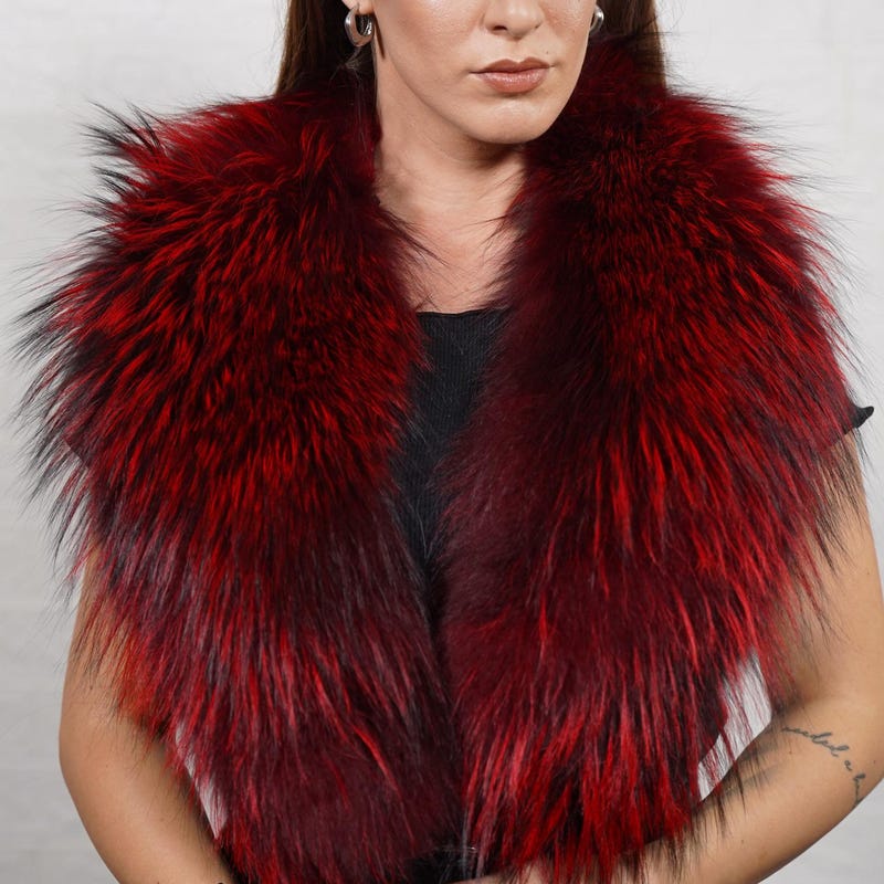 Red Fox Scarf - Etsy