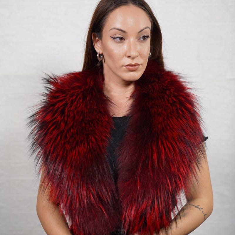 Red Fox Scarf - Etsy