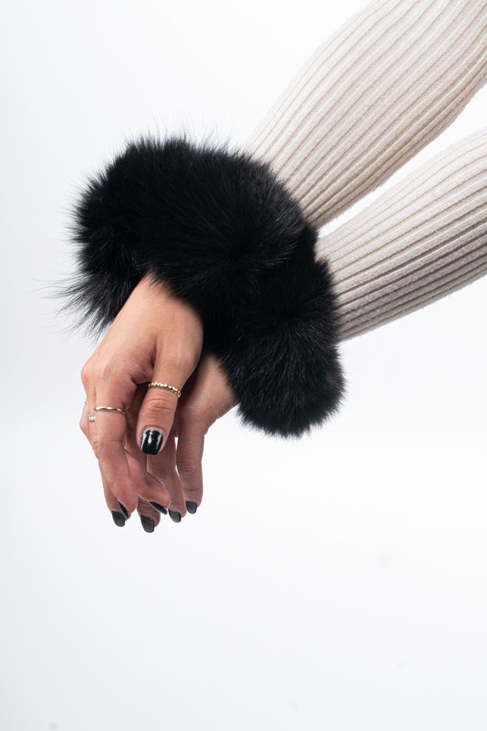 Fur Cuffs, Fur Cuffs for Wrists, Fox Fur Cuffs - Etsy