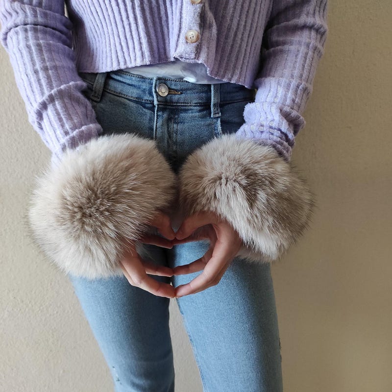Fluffy Hand Cuffs - Etsy