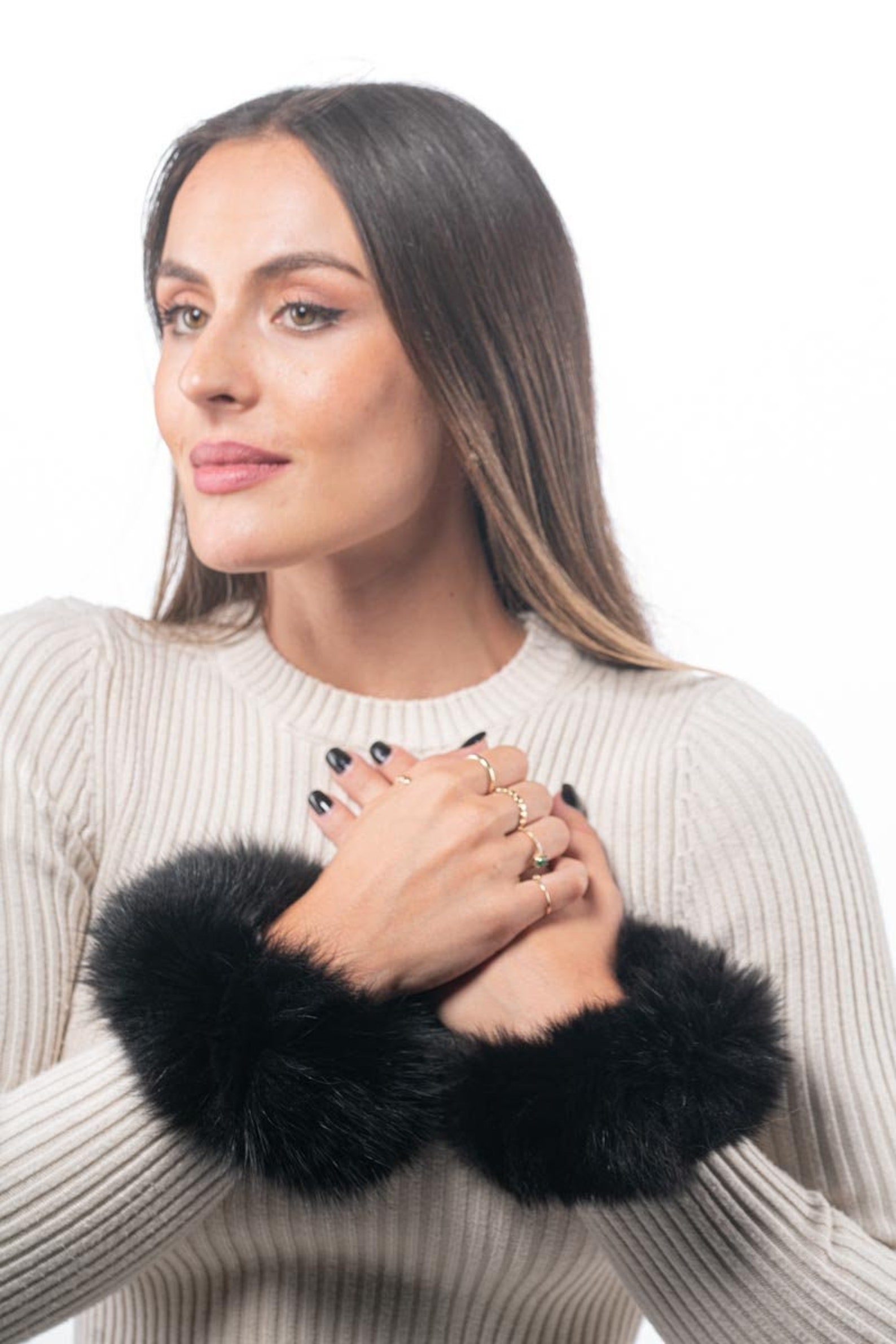 Fur Cuffs Fur Cuffs for Wrists Fox Fur Cuffs - Etsy