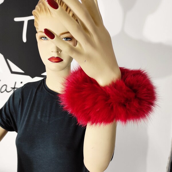 Fur Cuffs - Etsy