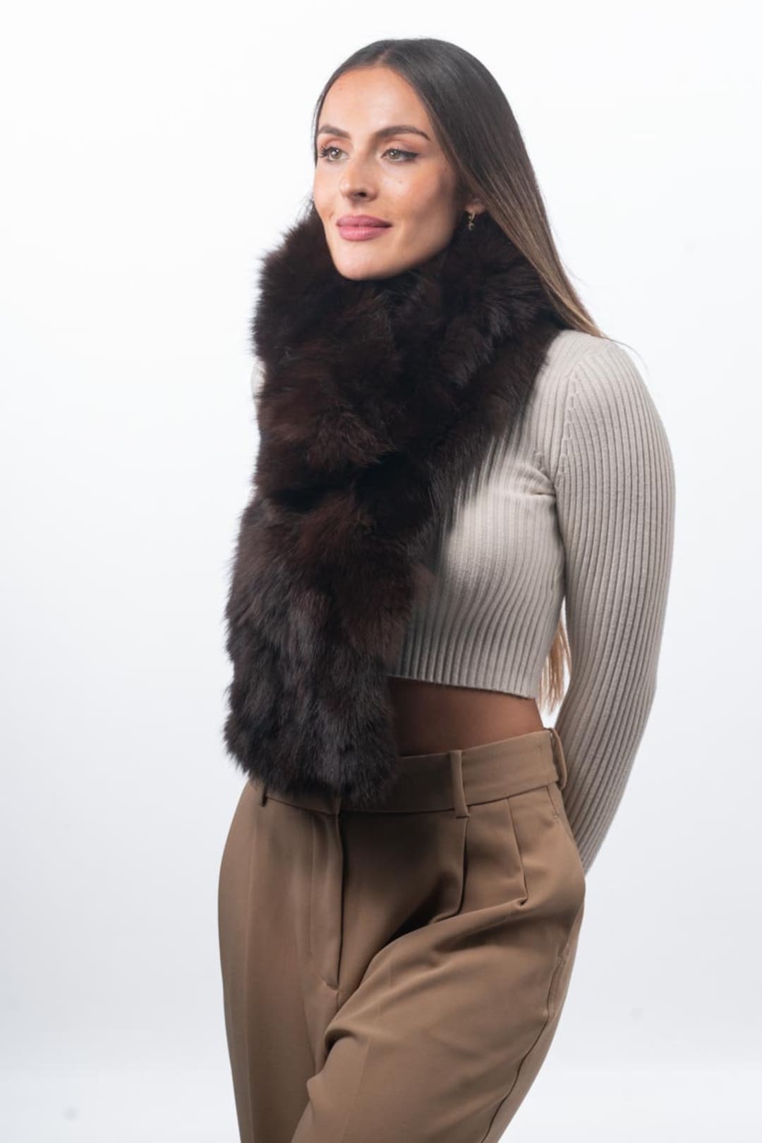 Fur Scarves, Fur Scarf Womens, Fox Fur Scarf, Fur Collar - Etsy