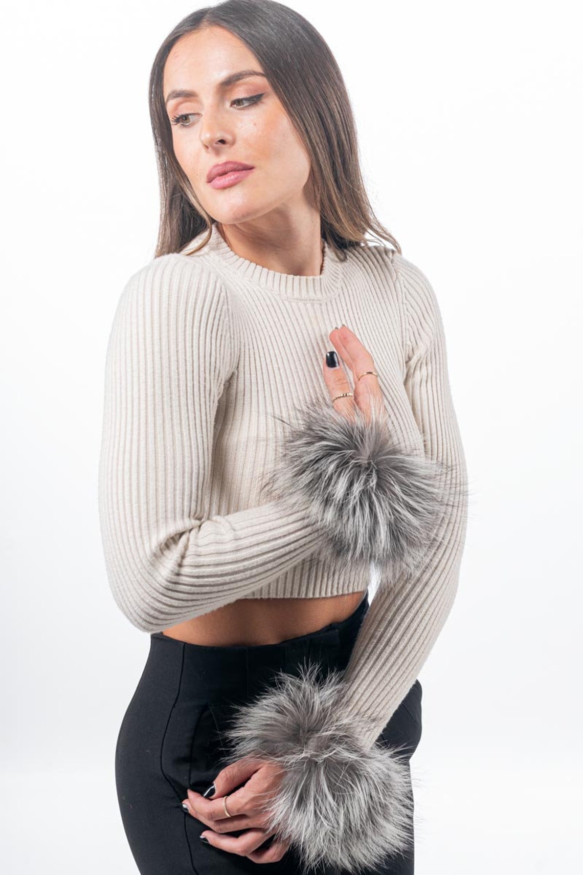 Fur Cuffs Fur Cuffs for Wrists Fox Fur Cuffs - Etsy