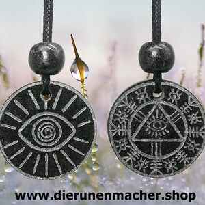 Witch Rune Protection Sigil, Amulet / Eye of Providence / Third Eyes ...