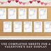 Valentine's Day Worksheet for Kids, Valentine's Day Bulletin Board ...