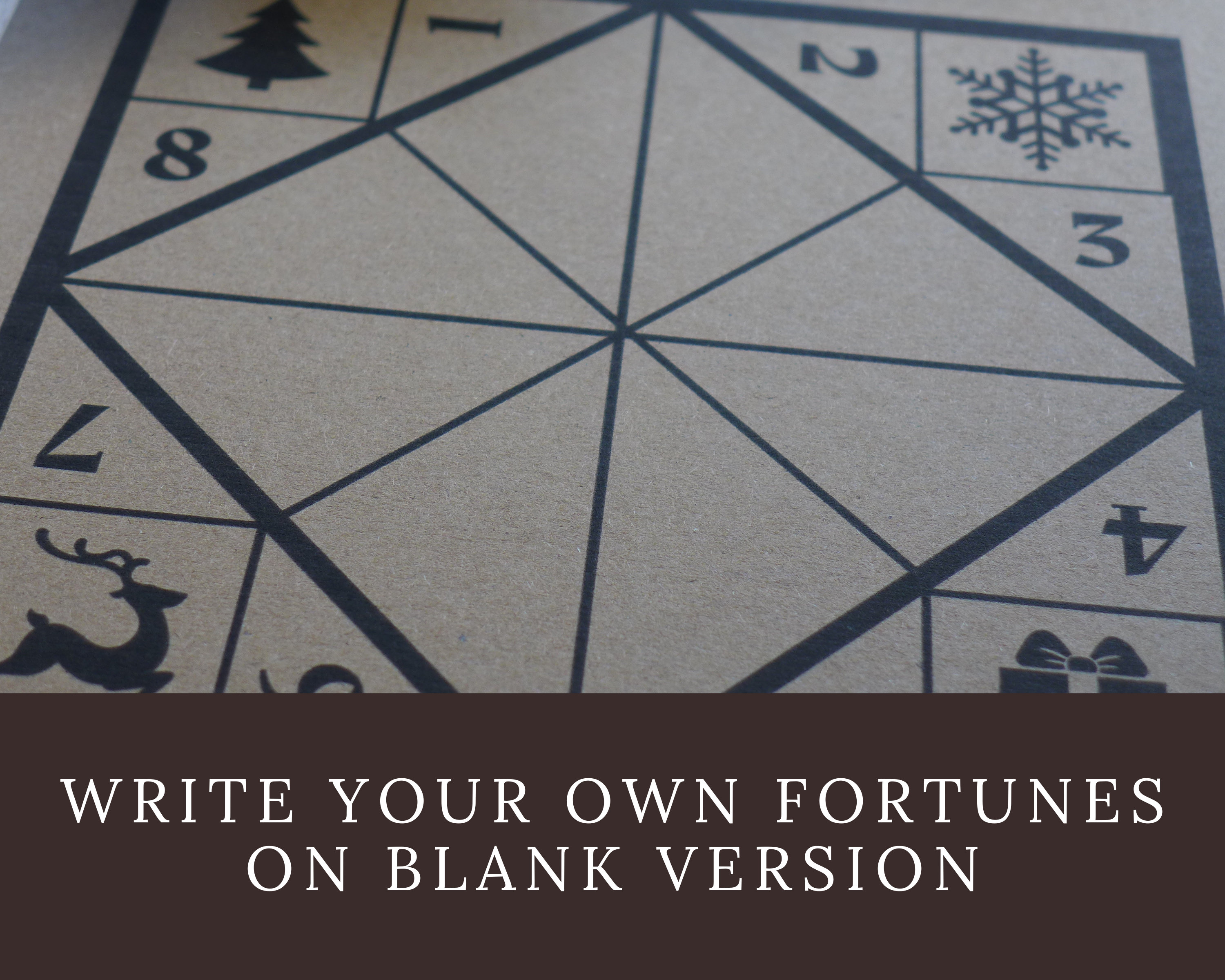 Printable Elf Fortune Teller, Christmas Craft Activity & Letter/note ...