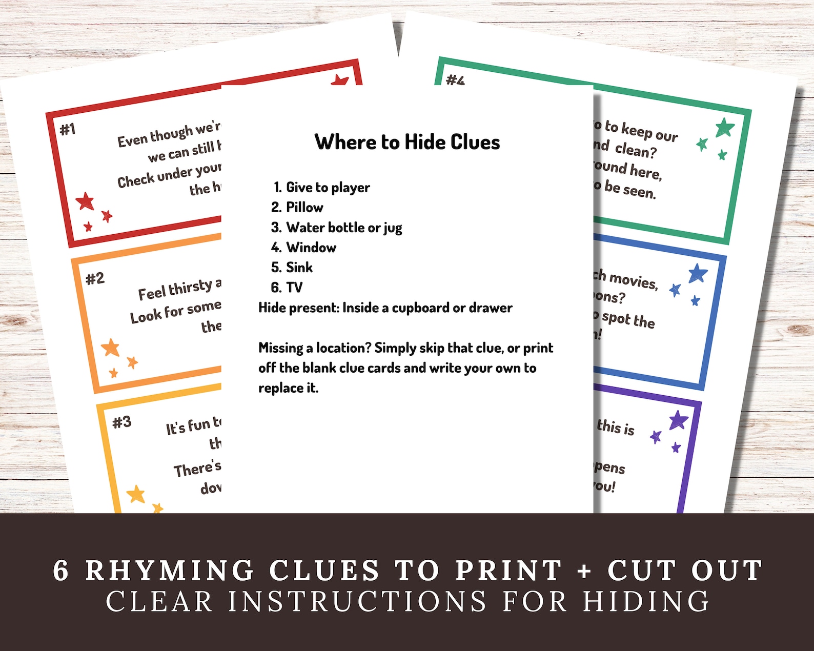 Printable Hospital Room Scavenger Hunt for Kids, Hospital Birthday ...