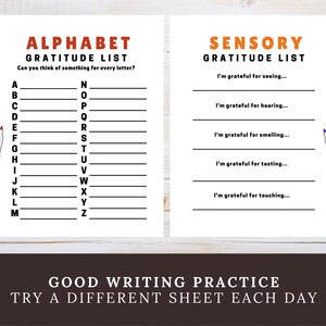 Printable Gratitude Worksheets for Kids, Mindfulness Activity ...