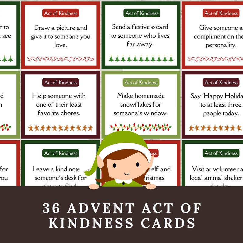 Kindness Cards - Etsy